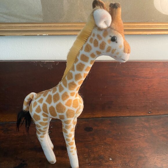 steiff | Toys | Steiff Baby Giraffe Vintage 98s Stuffed Animal | Poshmark
